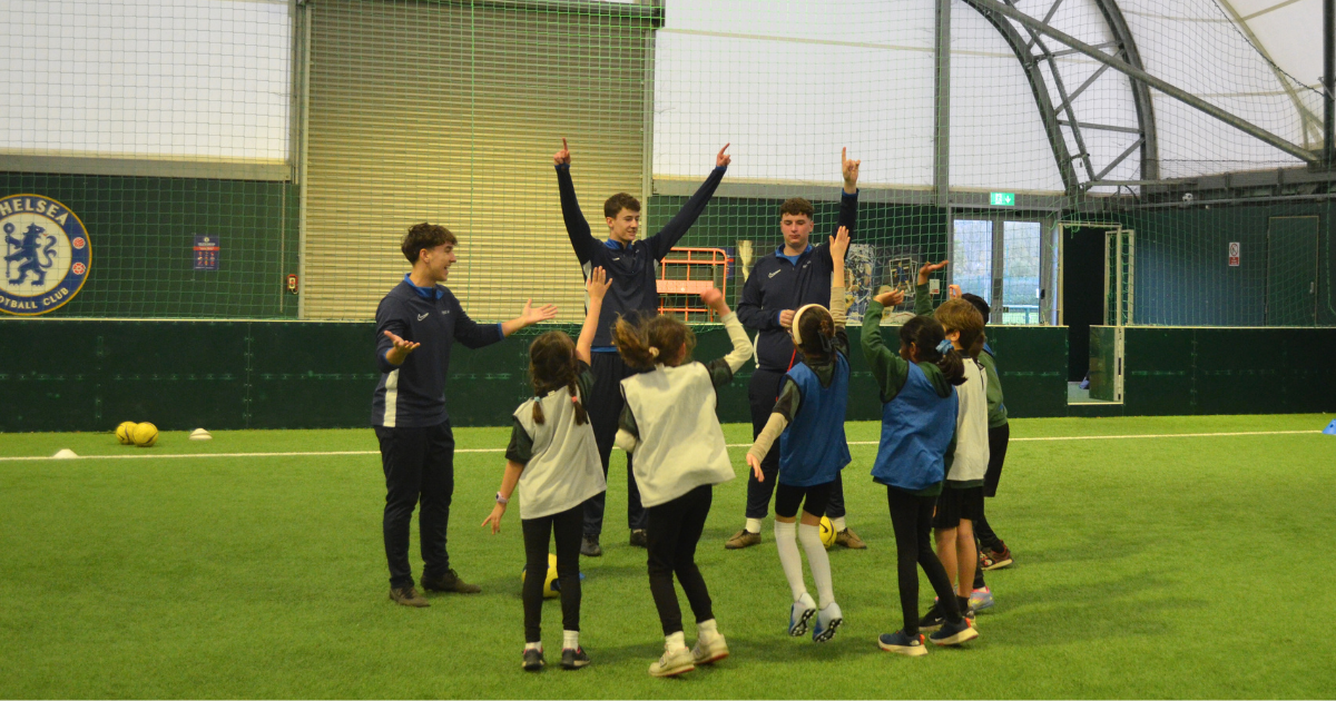 Chelsea FC Foundation Coaching Students Deliver Practical Sessions at ...